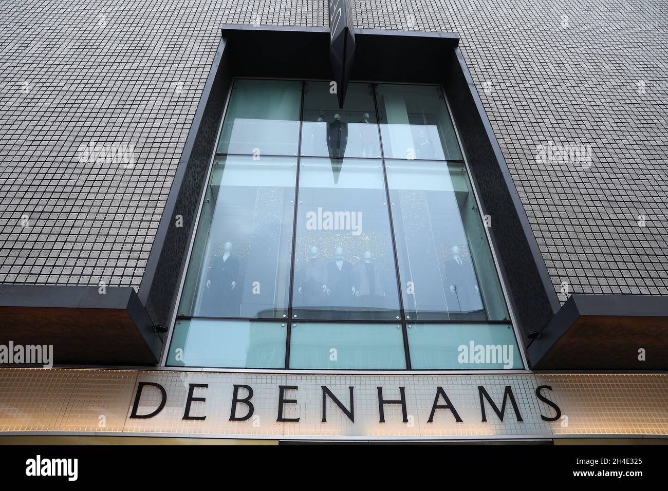 A branch of Debenhams on Oxford Street, central London. Picture dated ...