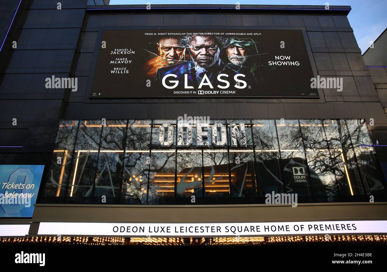 The iconic Odeon Leicester Square, which has becomes the UK's first ...