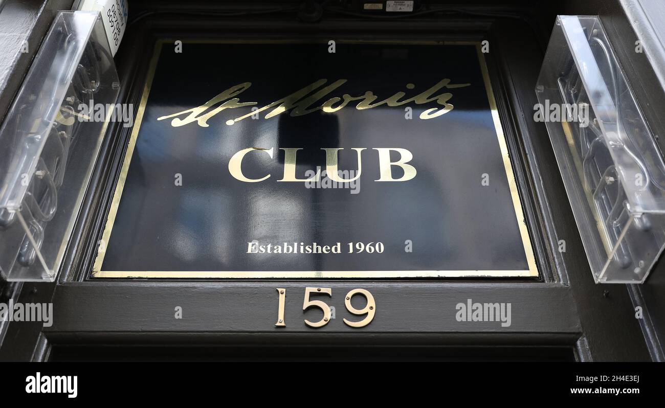 St moritz night life hi-res stock photography and images - Alamy