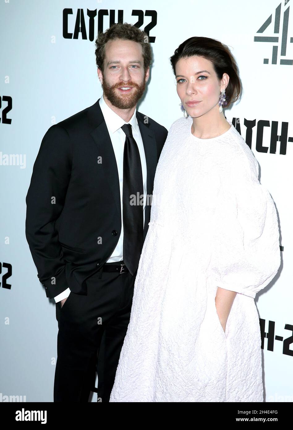 Tessa Ferrer and guest attending the UK Premiere of Catch 22 in Vue ...