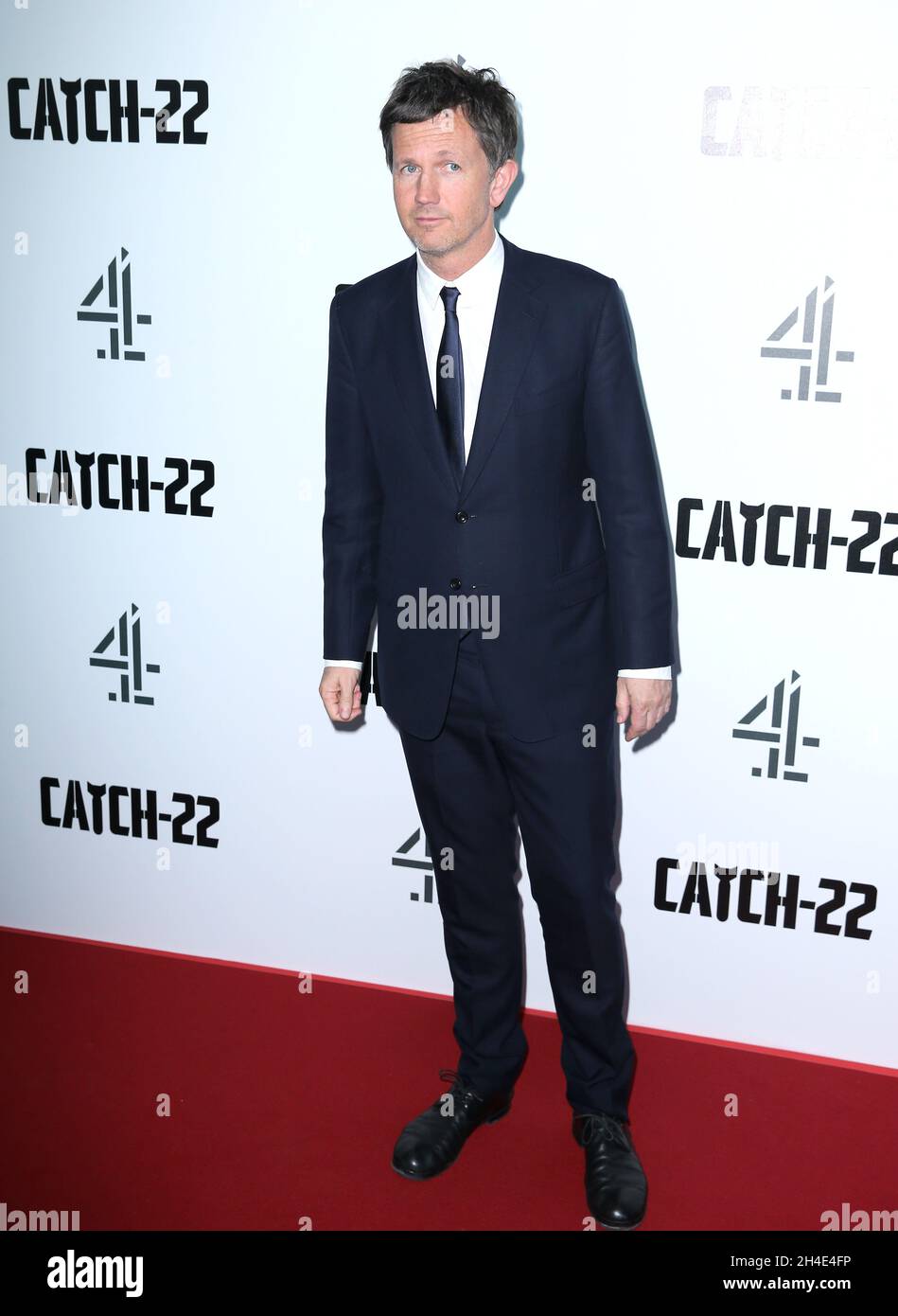 Richard brown attending catch 22 uk premiere hi-res stock photography ...