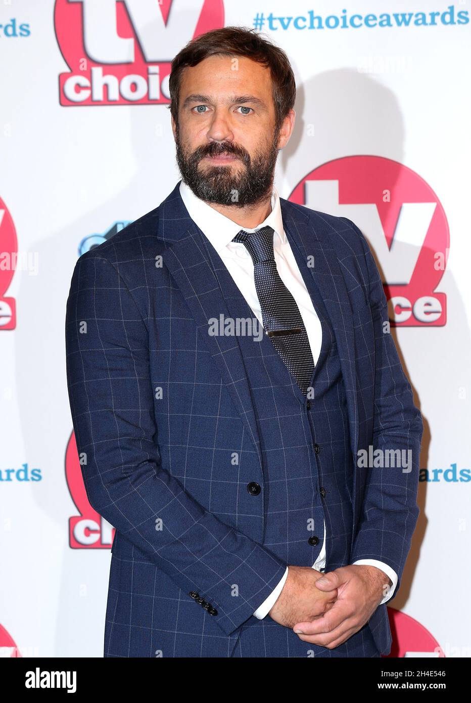 Jamie Lomas attending the TV Choice Awards held at the Hilton Hotel ...