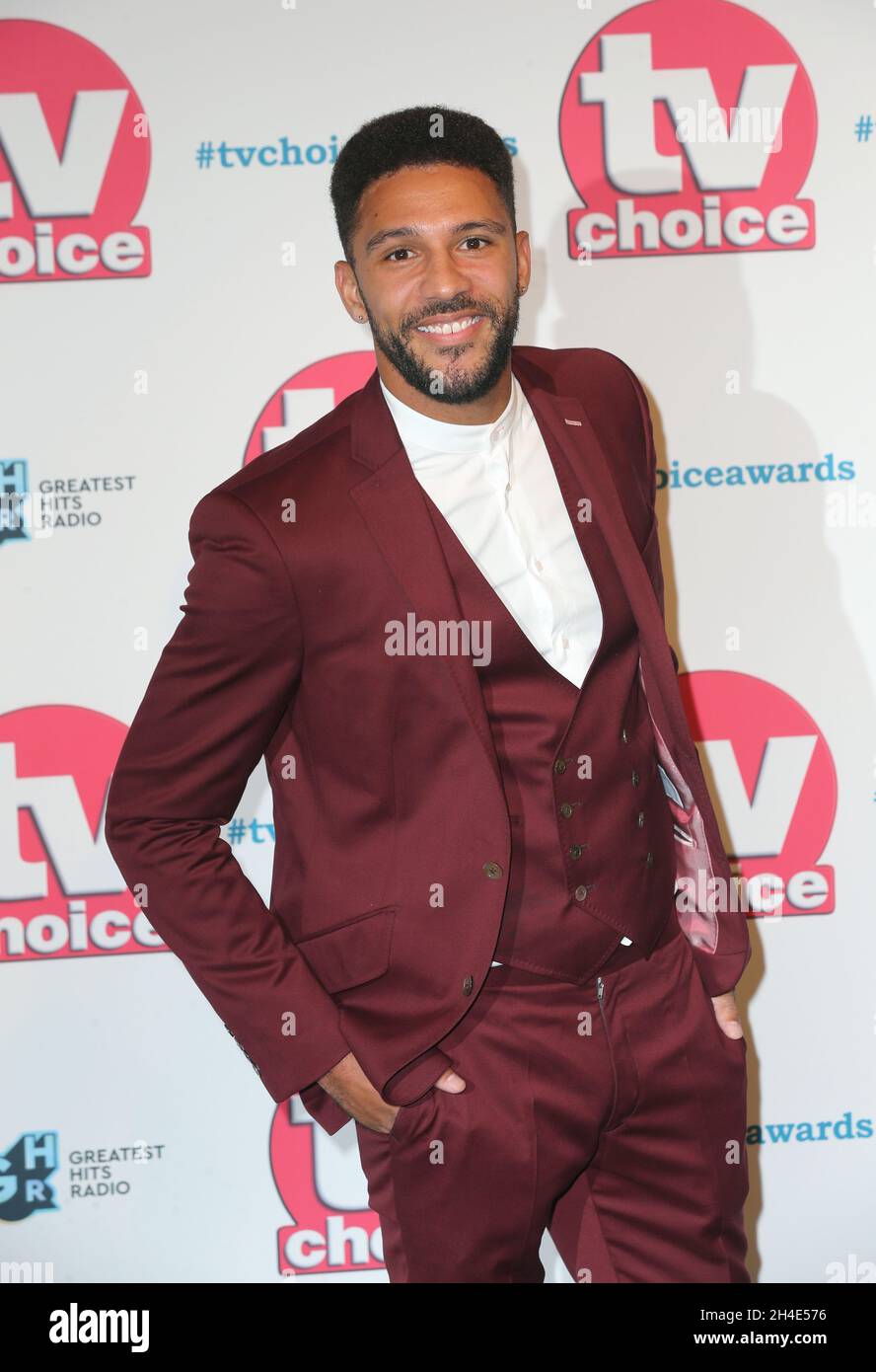 Jay Kontzle attending the TV Choice Awards held at the Hilton Hotel ...