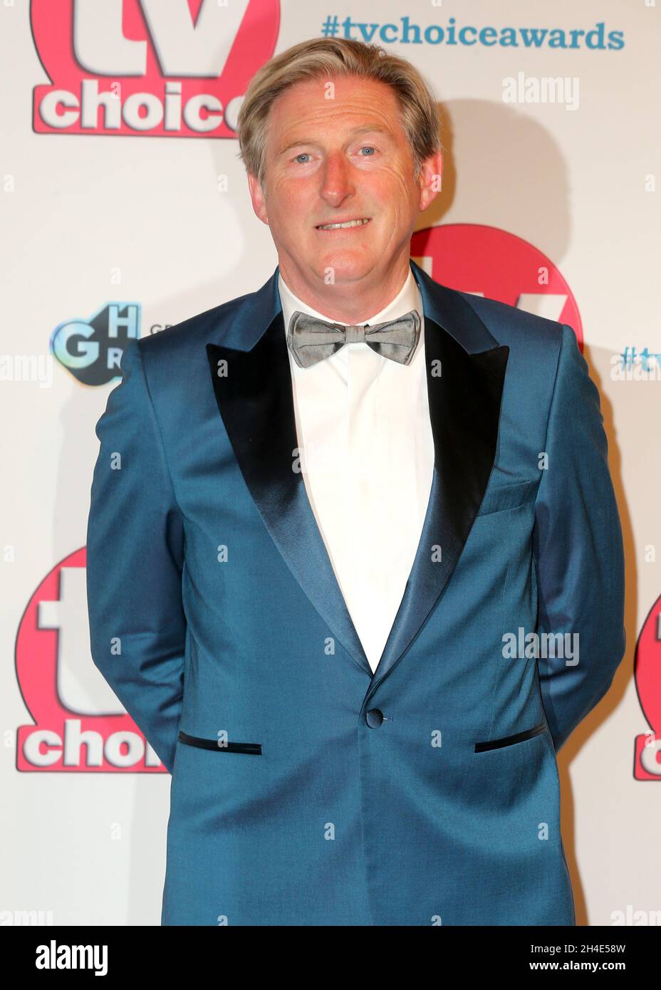 Adrian Dunbar attending the TV Choice Awards held at the Hilton Hotel ...