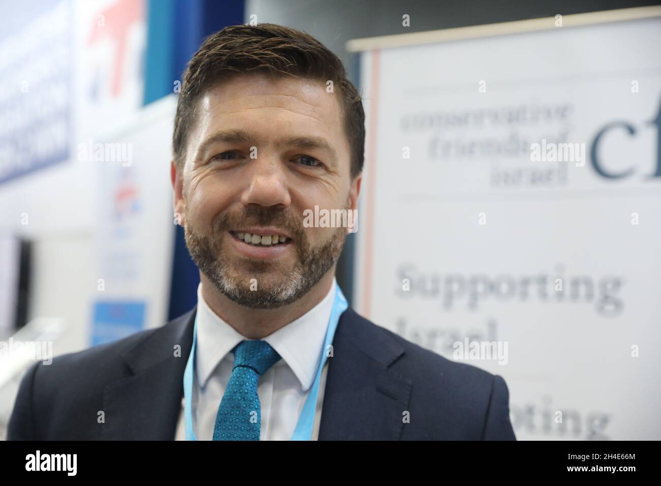 Stephen Crabb MP during the second day of the Conservative Party ...