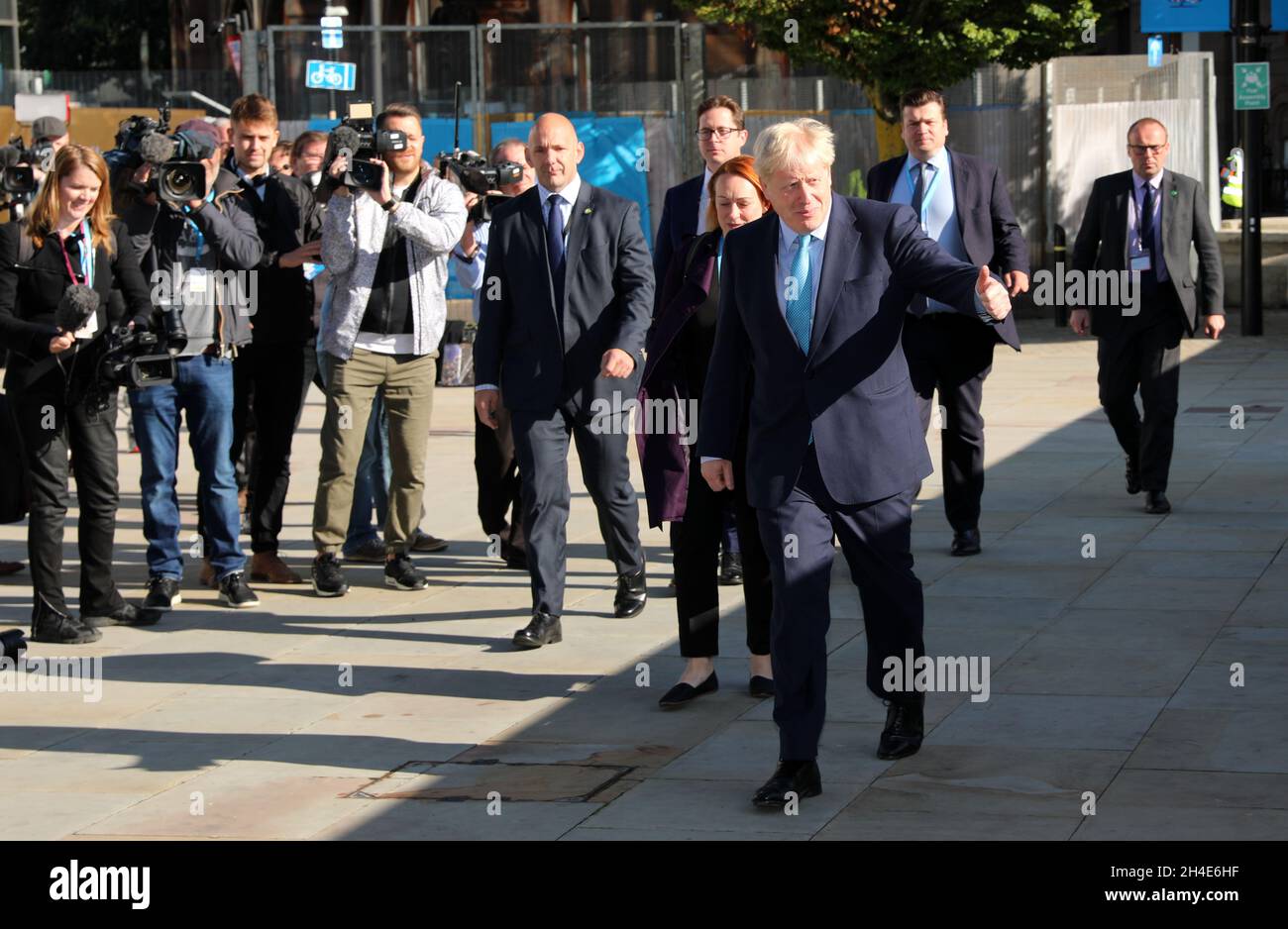 At the conservative party conference at the manchester convention ...