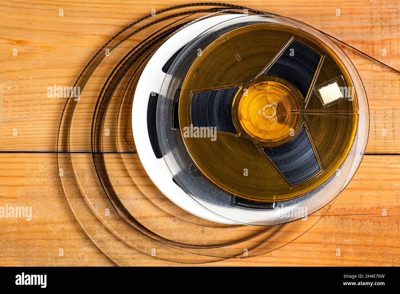 Old film reels hi-res stock photography and images - Alamy