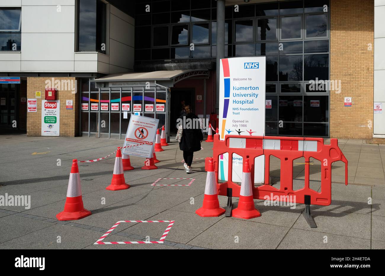 A general view of the Homerton University Hospital Stock Photo - Alamy