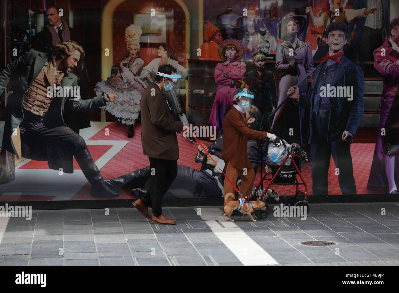 Face visor walks hi-res stock photography and images - Alamy