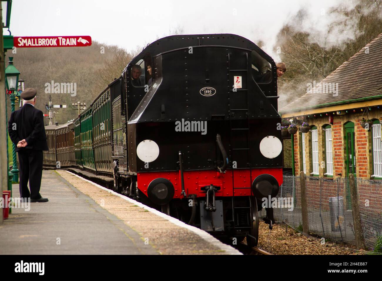 Calbourne steam train hi-res stock photography and images - Alamy