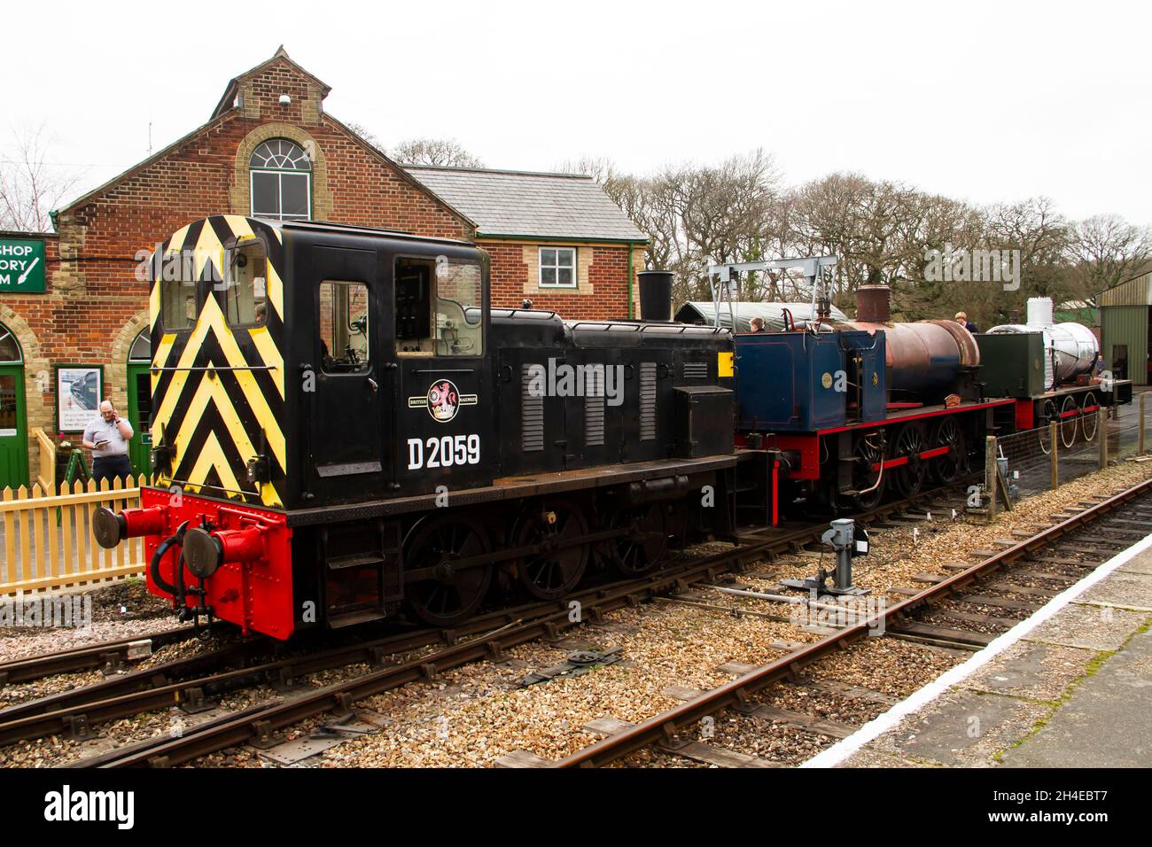 Calbourne steam train hi-res stock photography and images - Alamy