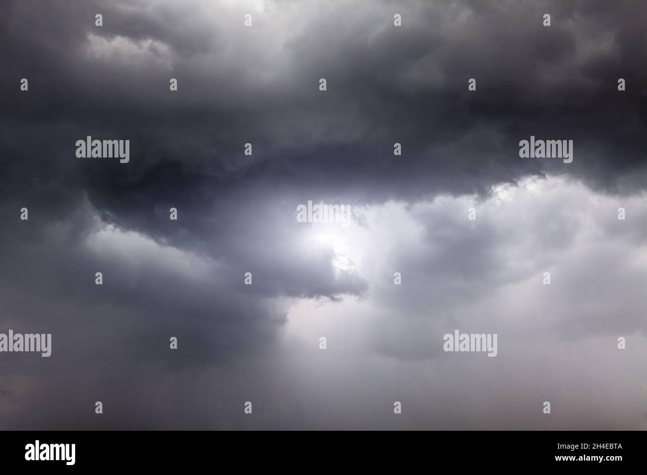Severe Rain and Dark and Dramatic Storm Clouds Stock Photo - Alamy