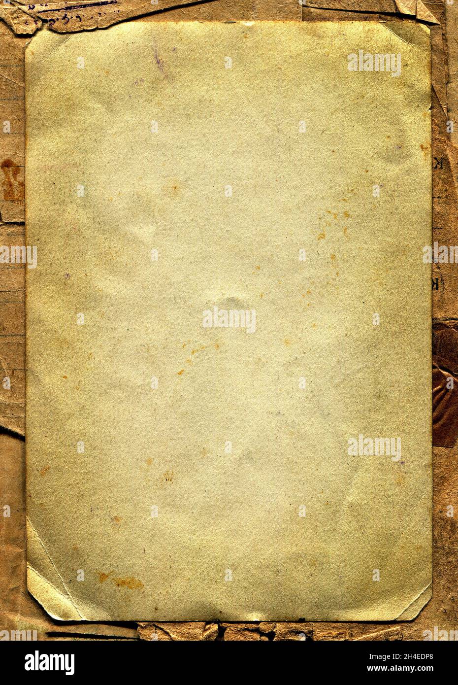 Old and Vintage Paper Page Texture Stock Photo - Alamy