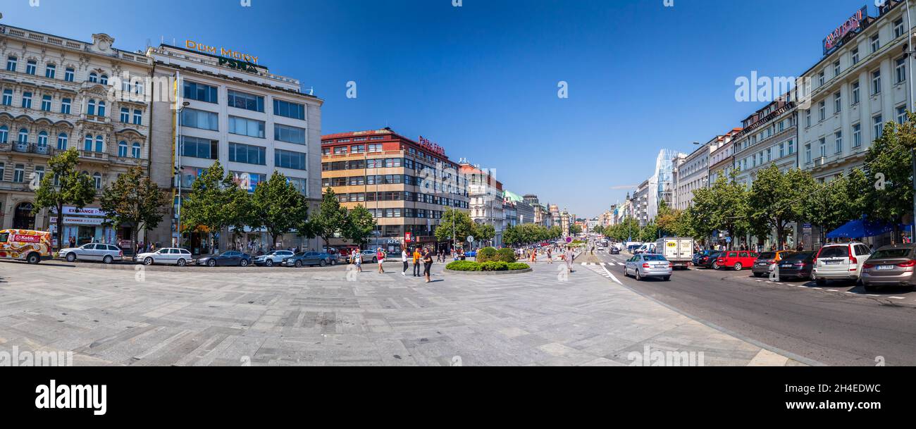 Architecture wenceslas square hi-res stock photography and images - Alamy