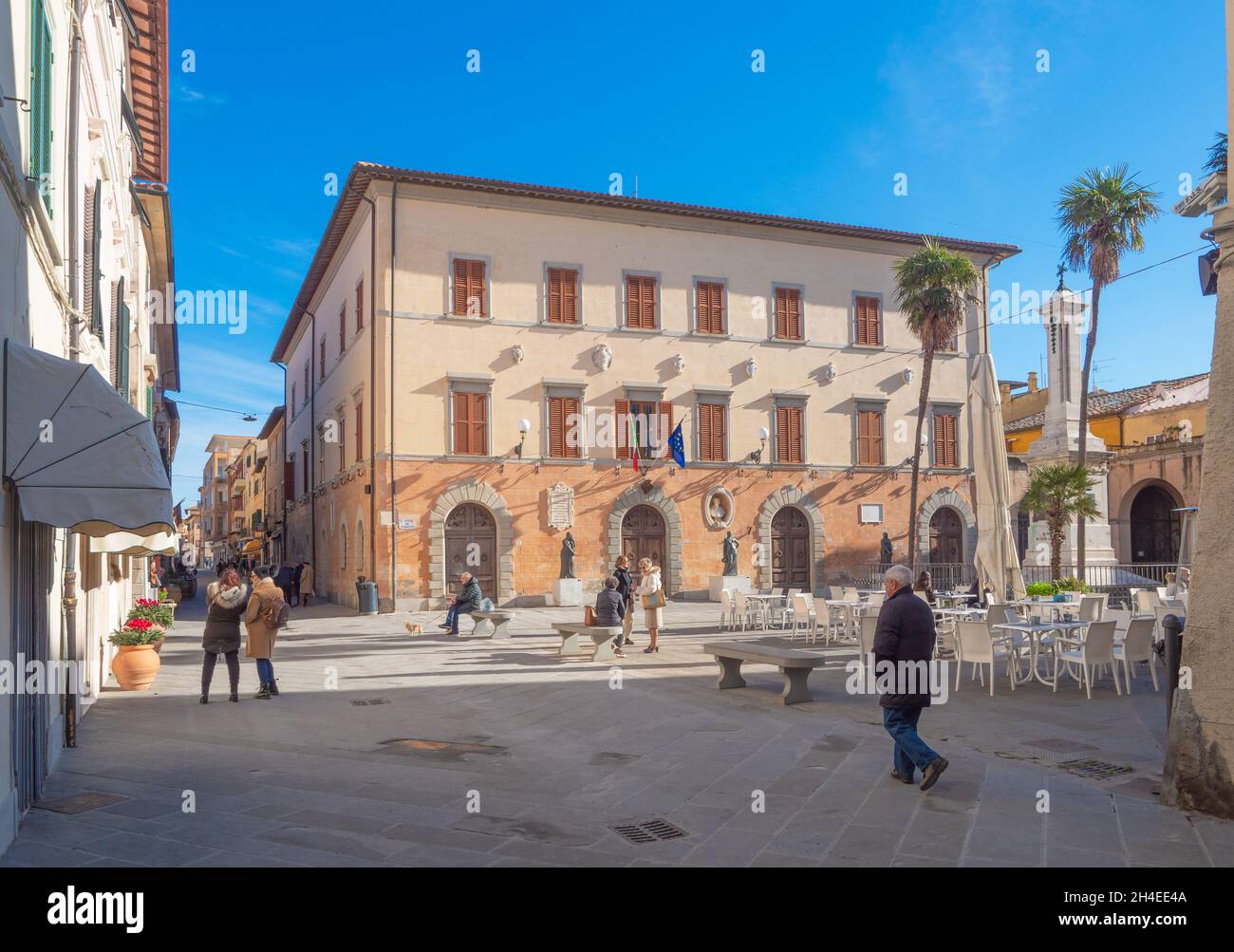 Monte Argentario (Italy) - A view of the Argentario mount on Tirreno ...