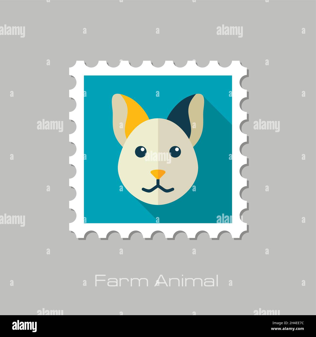 Postage cat Stock Vector Images - Alamy