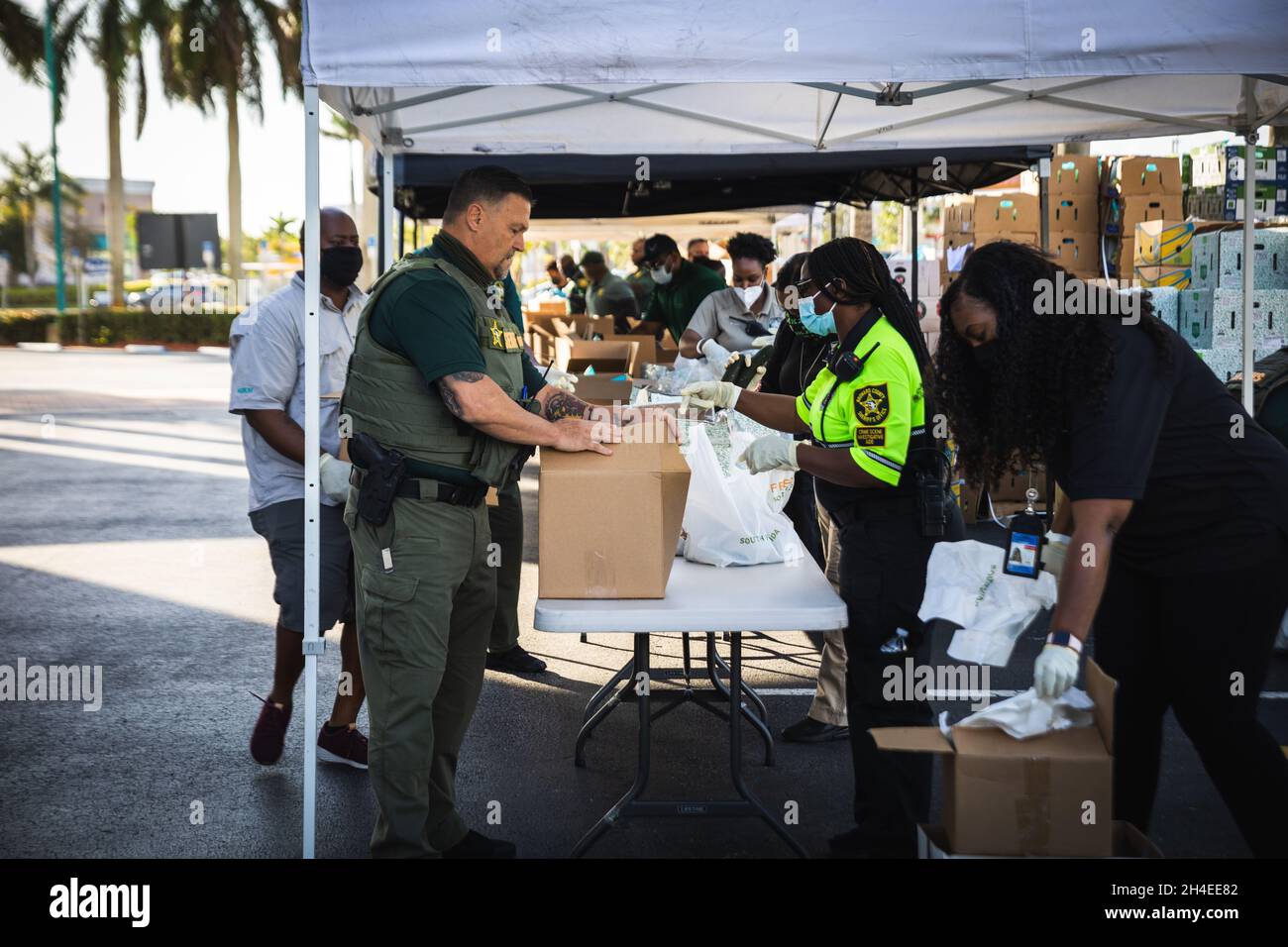 The Broward Sheriff’s Office and Feeding South Florida are continuing ...