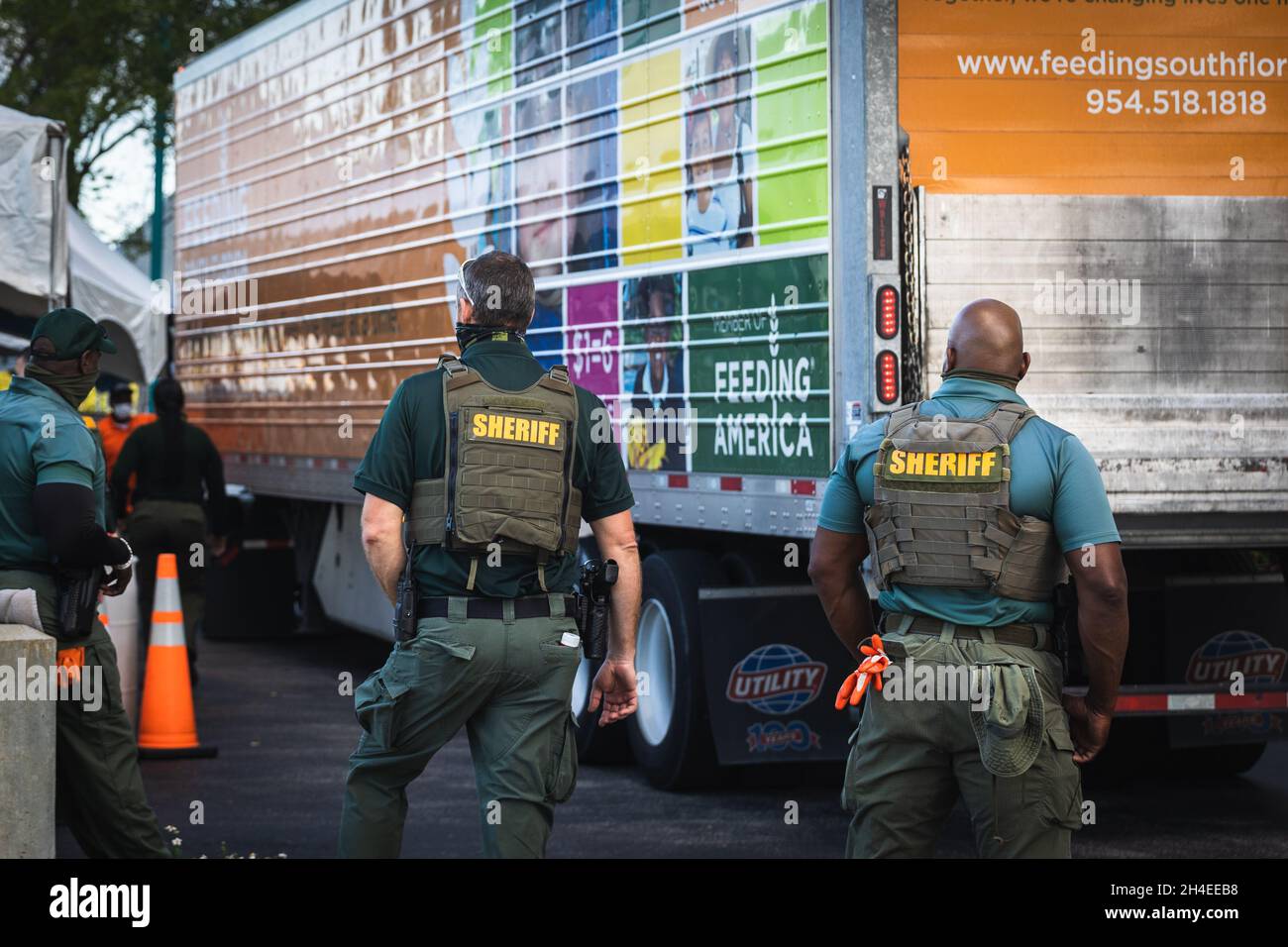 The Broward SheriffÕs Office and Feeding South Florida are continuing ...