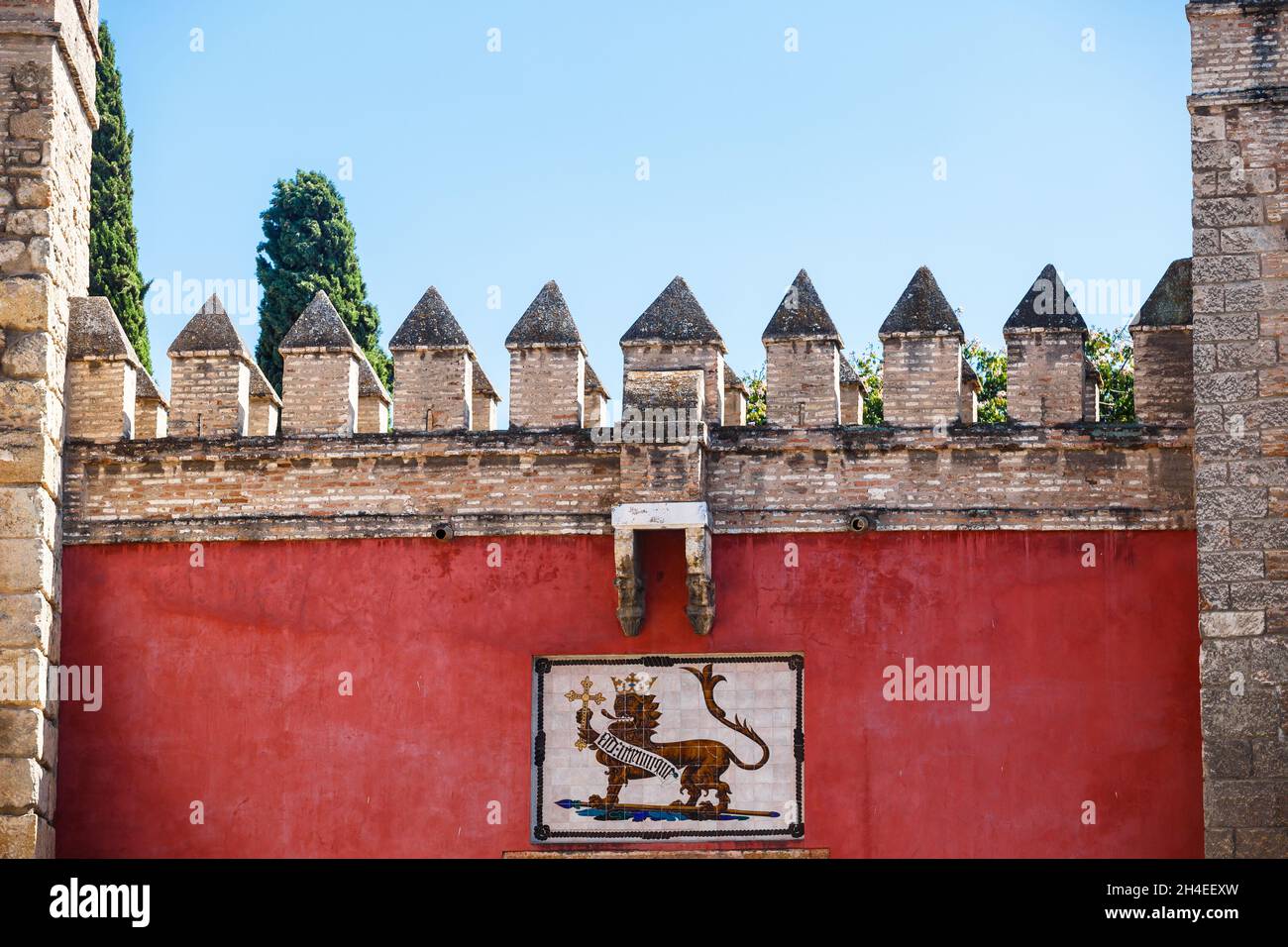 Entrance real alcazar seville spain hi-res stock photography and images ...