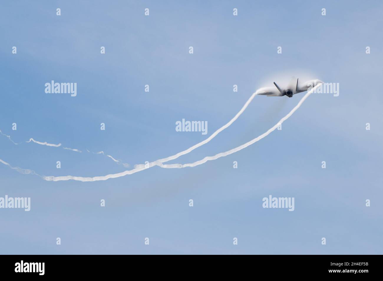 October 31, 2021, Salinas, CA: Vapor develops over the Lockheed Martin ...