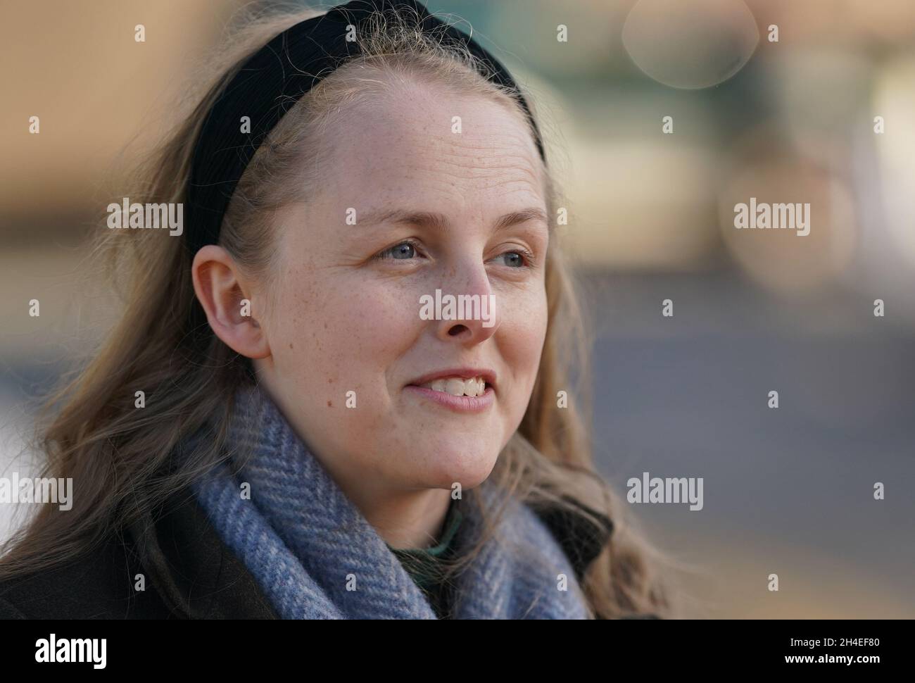 Renter Helena White at the launch of Threshold's “Own Your Rights ...