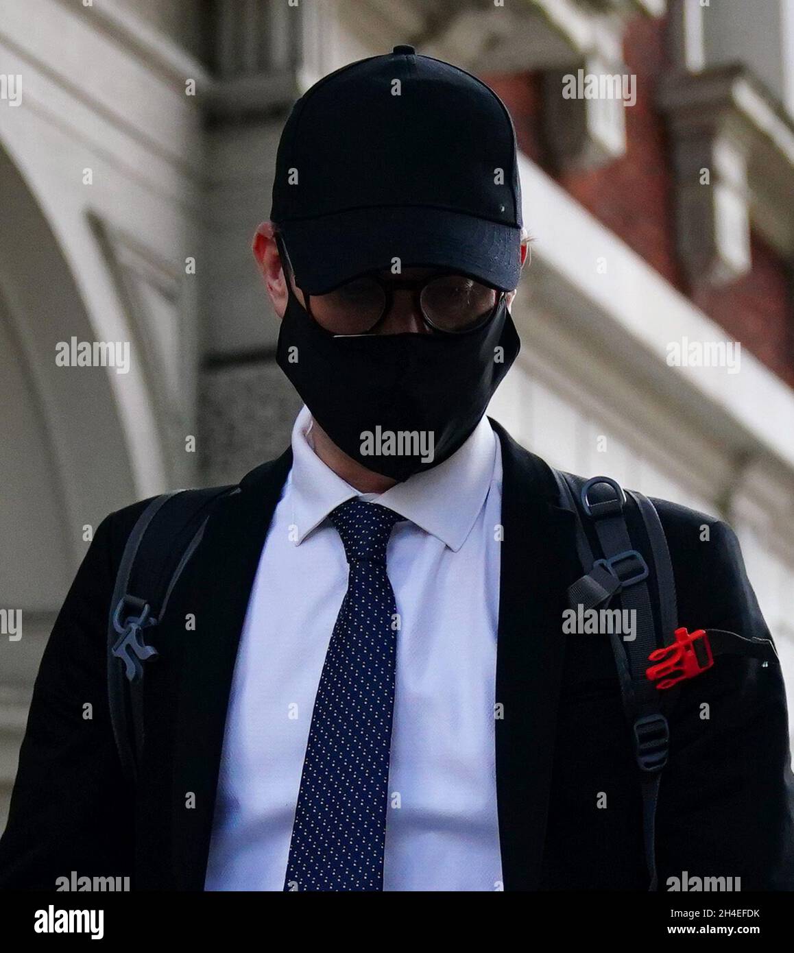 Detective Inspector Neil Corbel, 40, leaving Westminster Magistrates ...