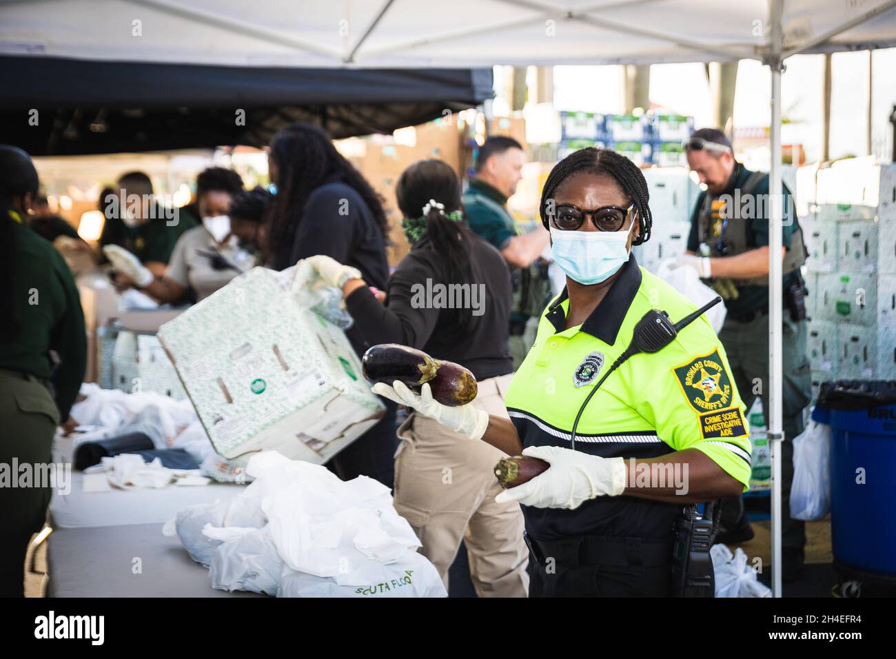 The Broward Sheriff’s Office and Feeding South Florida are continuing ...