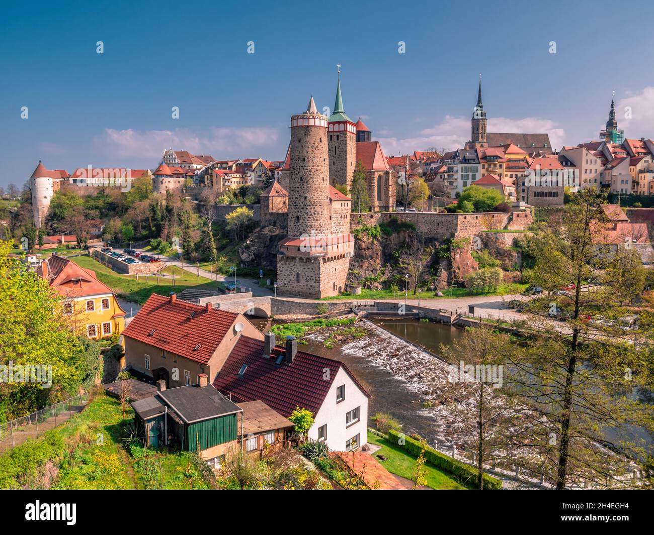 Old town waterworks tower hi-res stock photography and images - Alamy