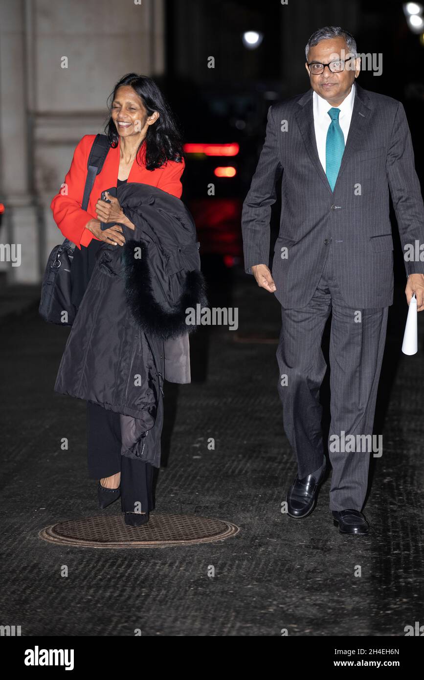 Shemara Wikramanayake attends 'Global Britain' dinner at No.10 Downing ...