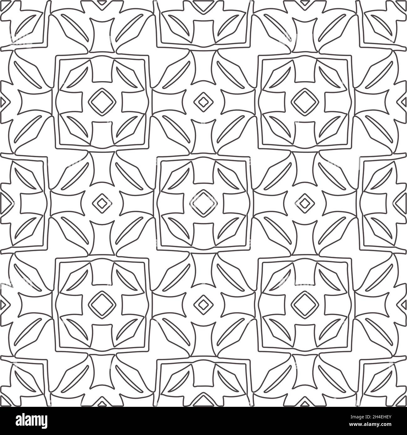 floral pattern background.Repeating geometric pattern from striped ...