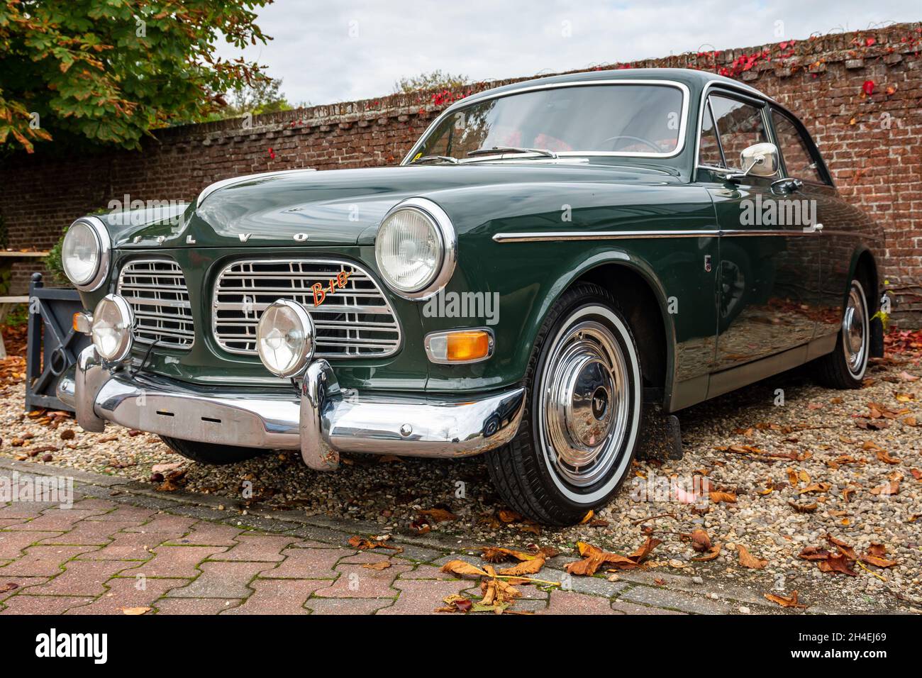 BRUMMEN, NETHERLANDS - Oct 23, 2021: Volvo Amazon was a mid-sized car ...