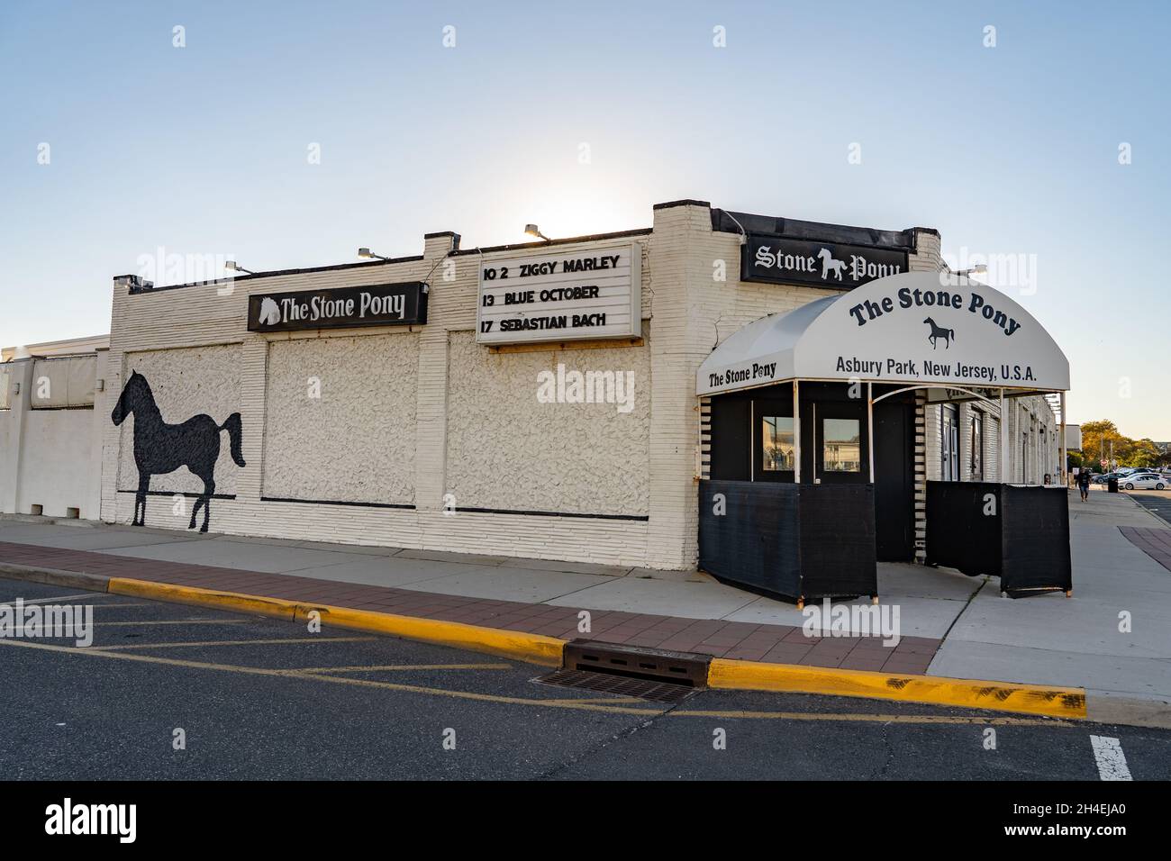 The Stone Pony music venue in Asbury Park, New Jersey is a historic music club that launched ...