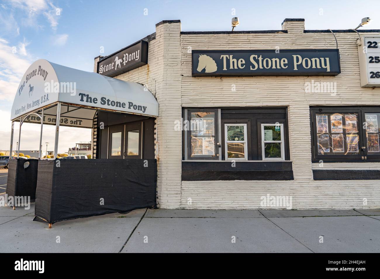 The Stone Pony music venue in Asbury Park, New Jersey is a historic music club that launched ...