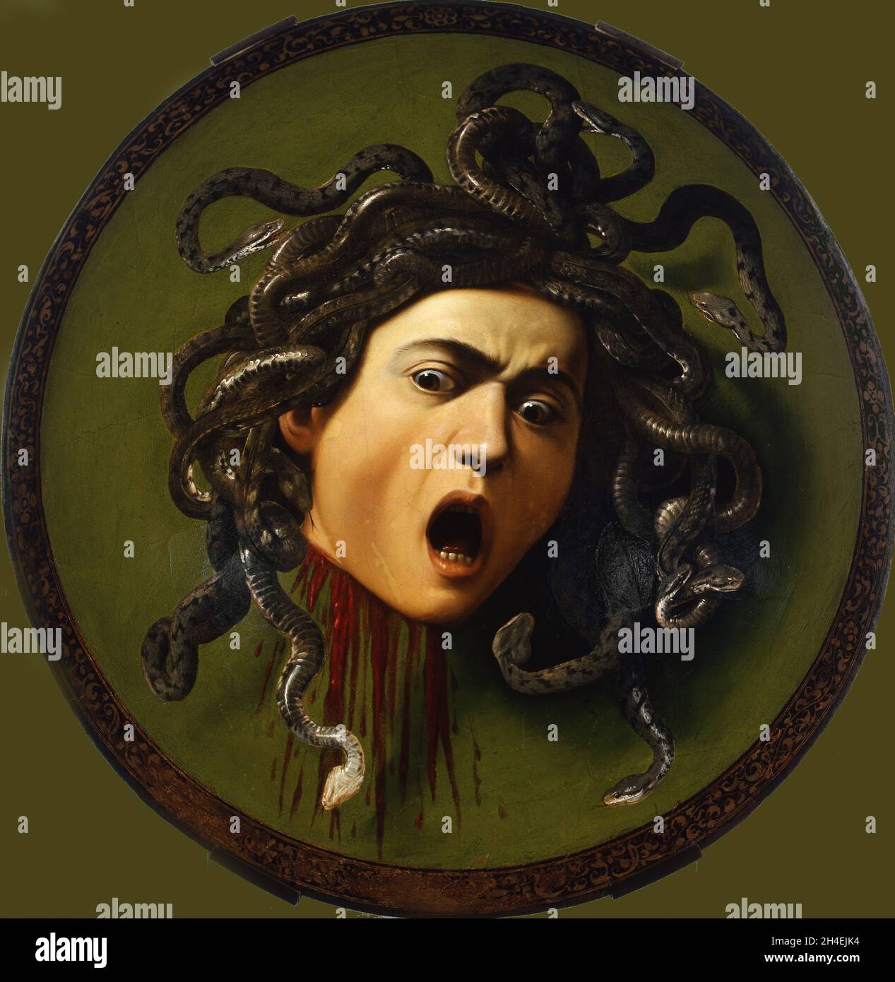 Vintage painting by Caravaggio Stock Photo - Alamy