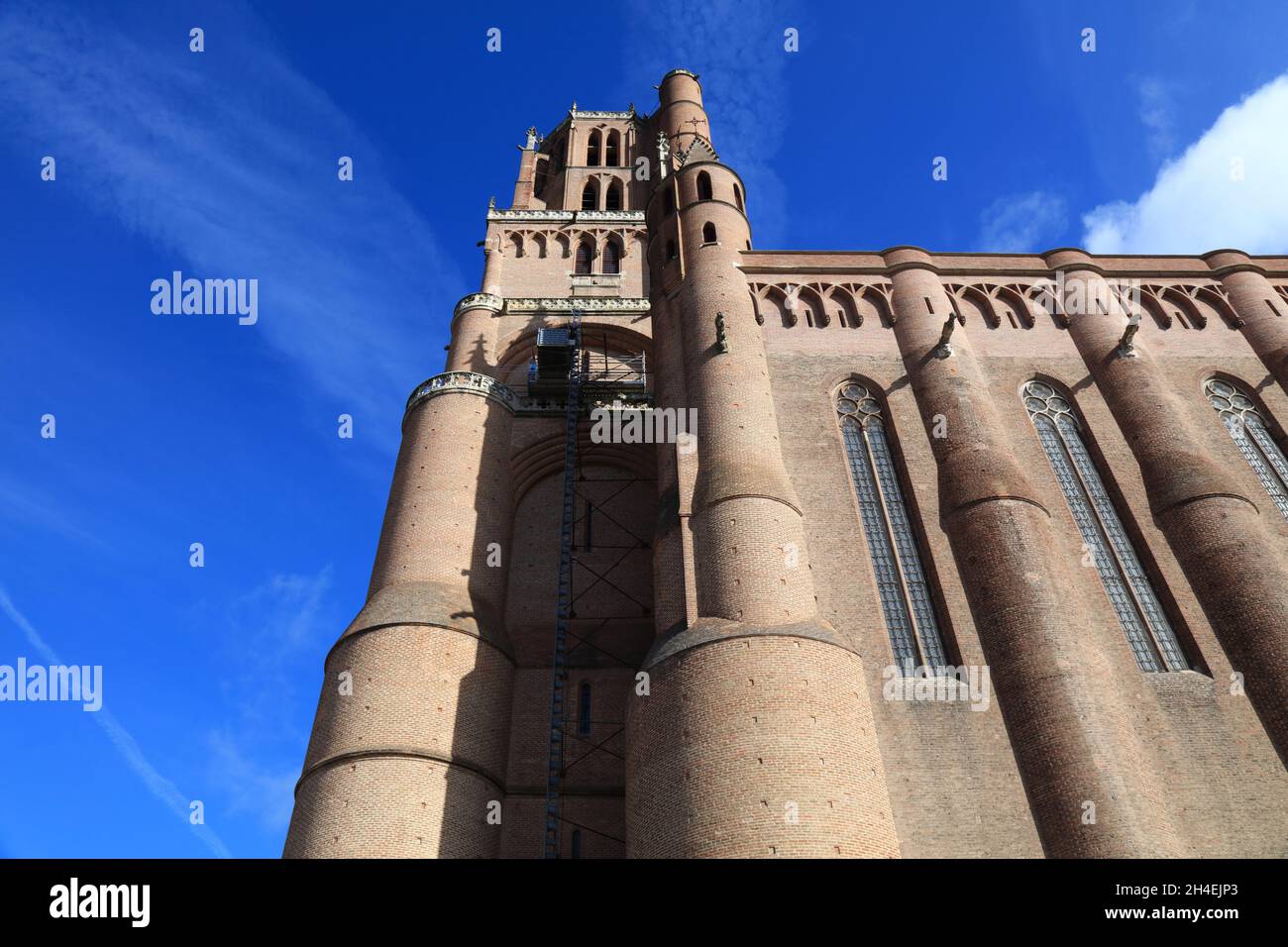 Albi, France. Albi Cathedral Basilica of Saint Cecilia. UNESCO World ...