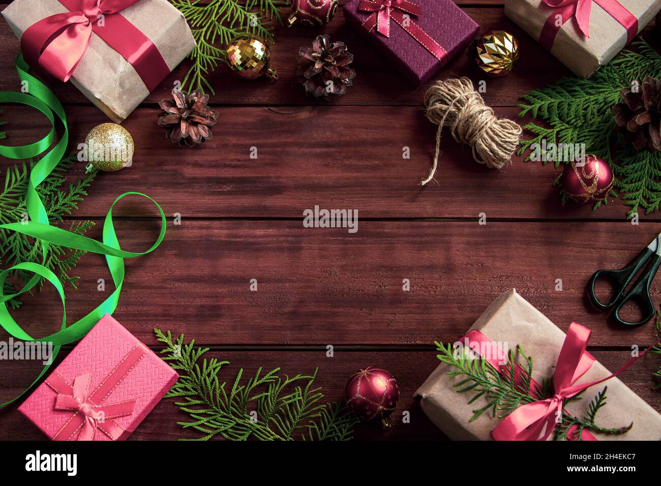 Woman ties ribbon bow hi-res stock photography and images - Alamy