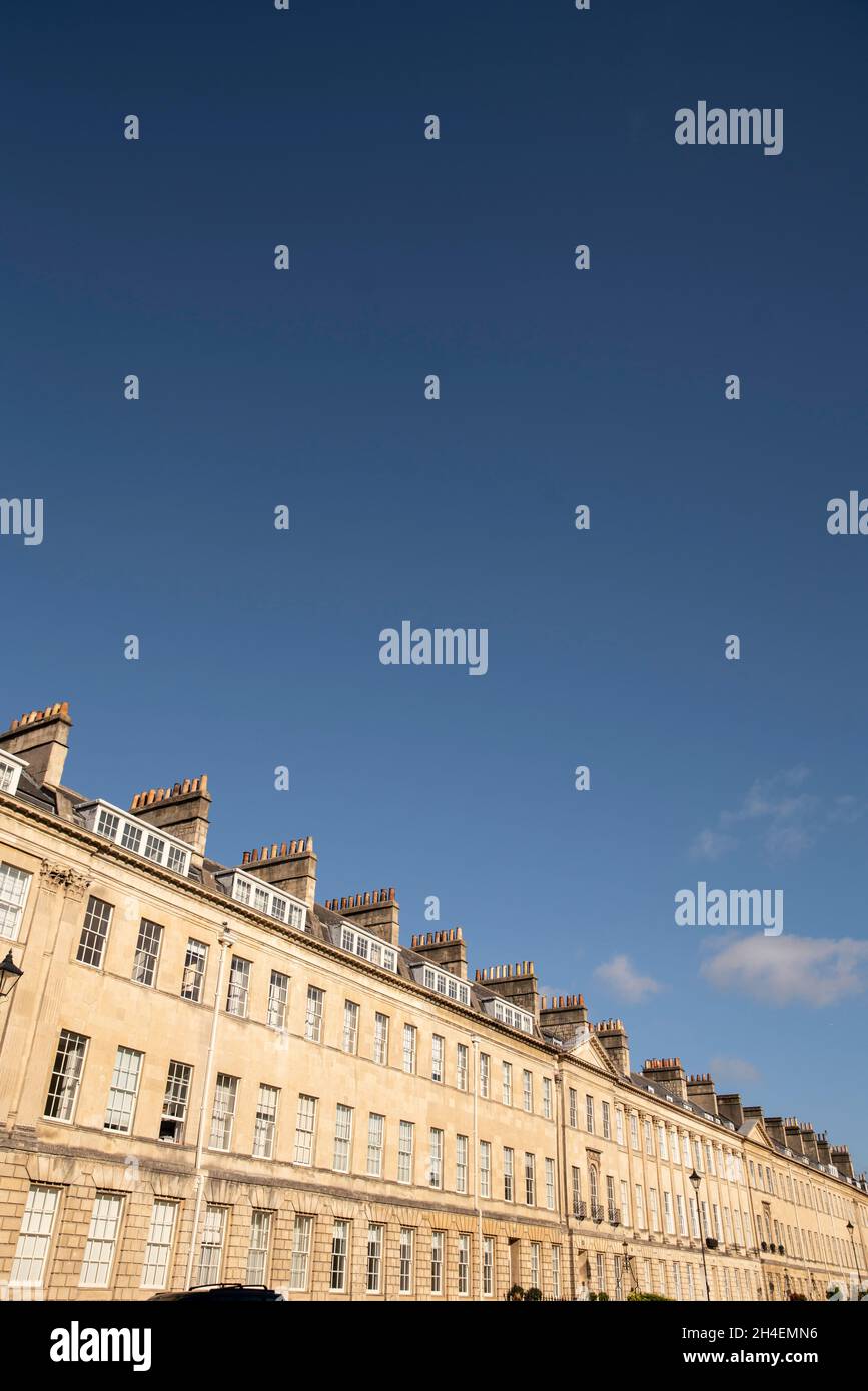 Classic Bath housing architecture built with local Bath Stone Stock ...