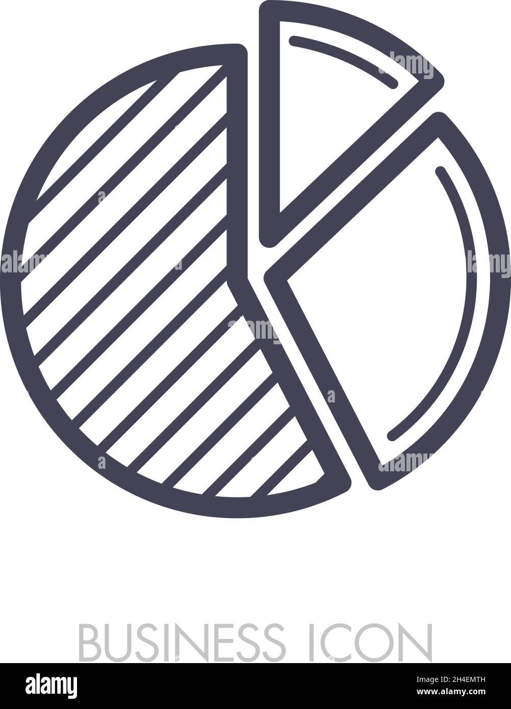 Pie Chart icon vector. Finances sign. Graph symbol for your web site ...