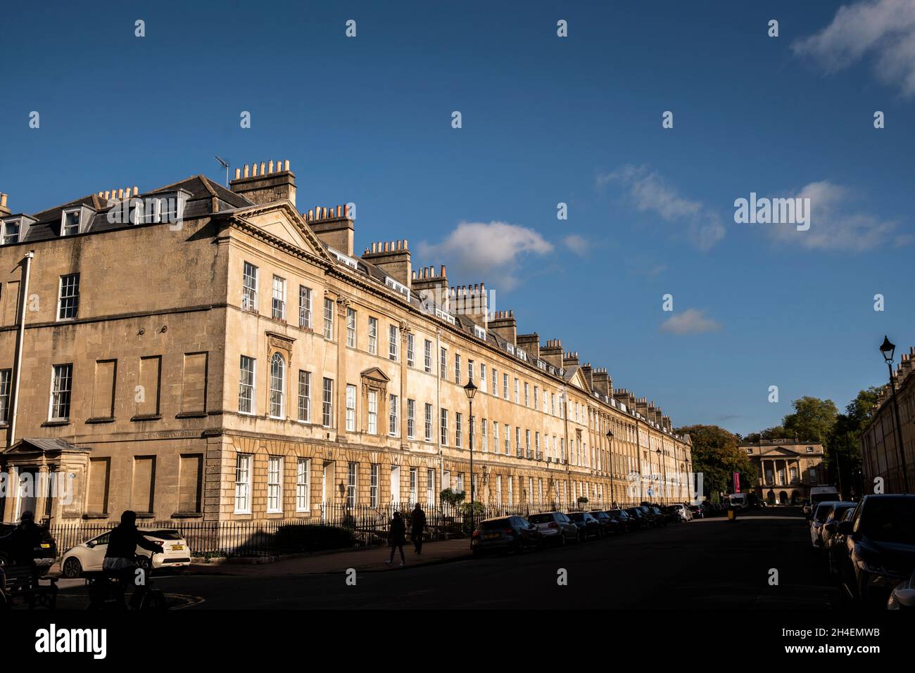 Classic Bath housing architecture built with local Bath Stone Stock ...
