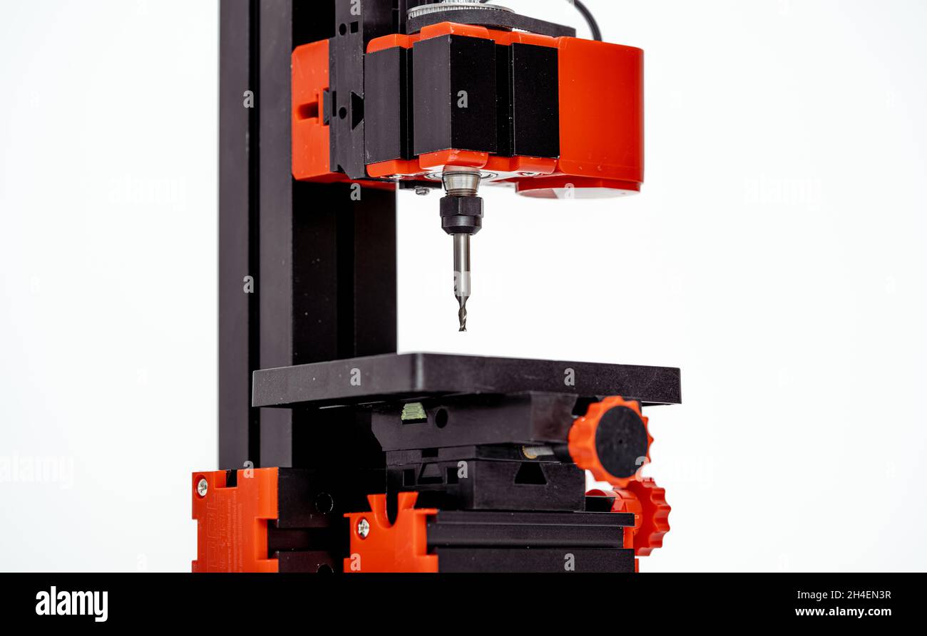 Small DIY Hobby Modeling Drill Machine Stock Photo - Alamy