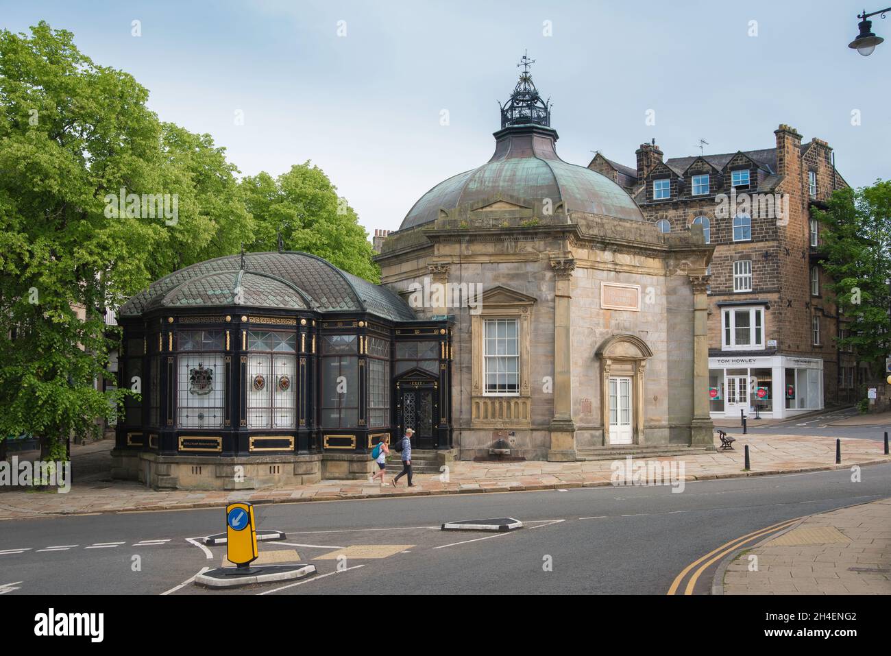 Harrogate Pump Room, view of the octagonal Royal Pump Room (1842) and ...