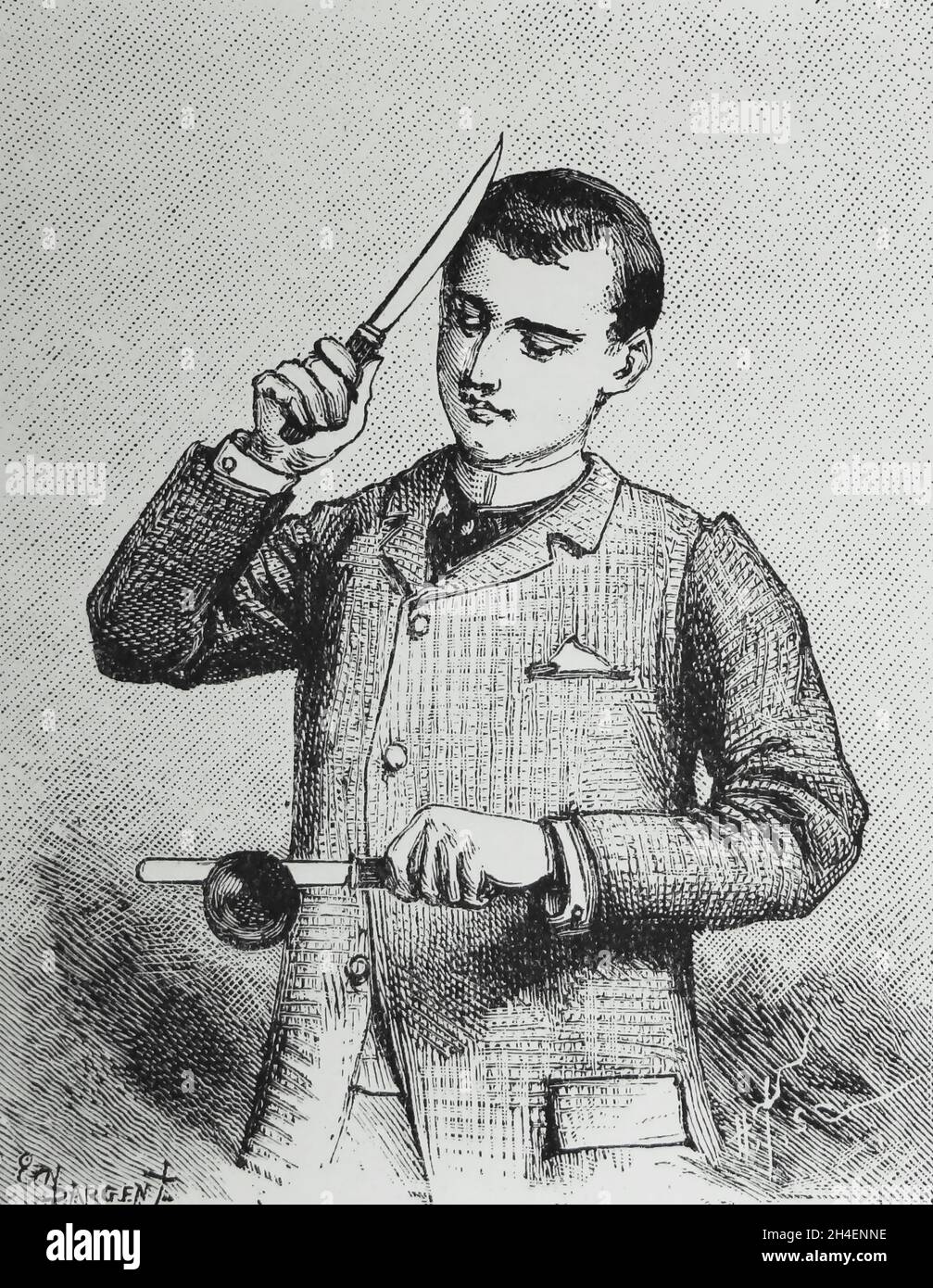 Magician Harry Houdini and Magic related vintage Stock Photo - Alamy