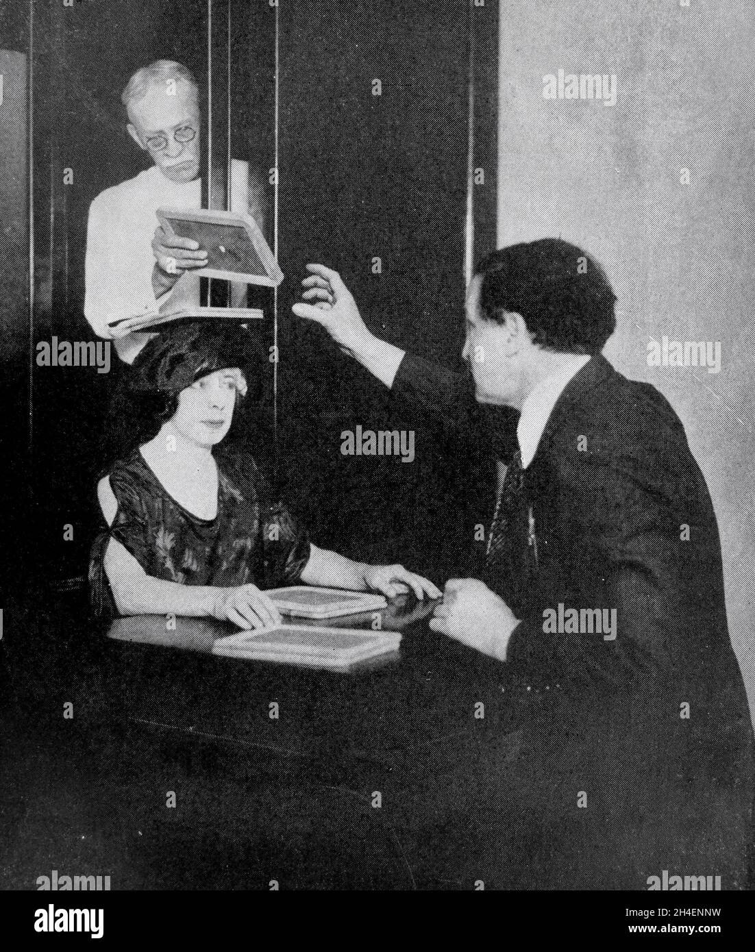 Magician Harry Houdini and Magic related vintage Stock Photo - Alamy