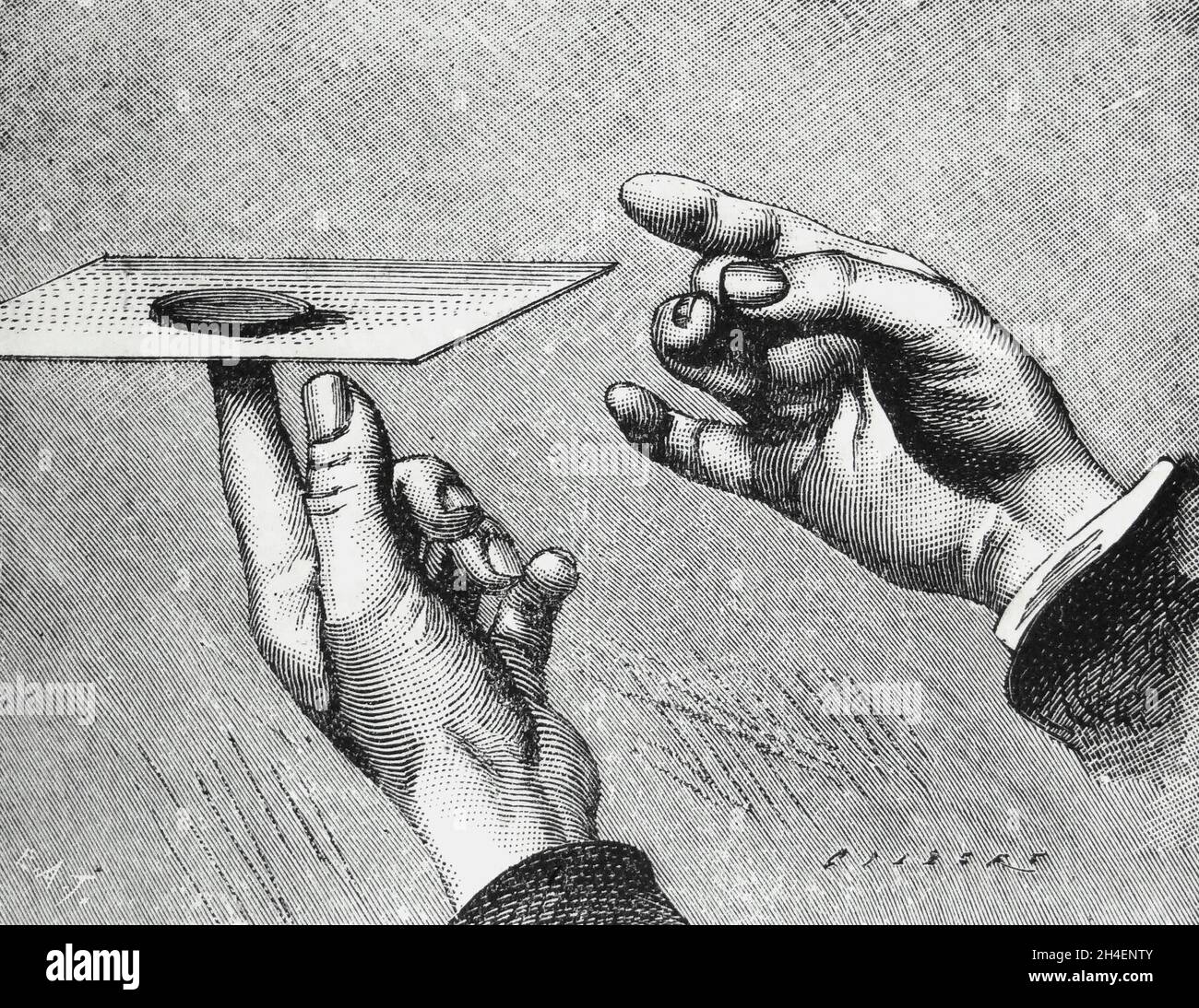 Magician Harry Houdini and Magic related vintage Stock Photo - Alamy