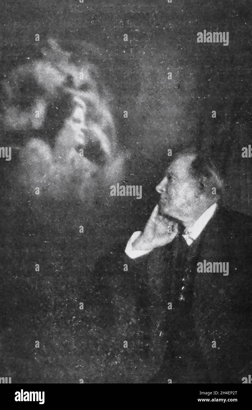 Magician Harry Houdini and Magic related vintage Stock Photo - Alamy