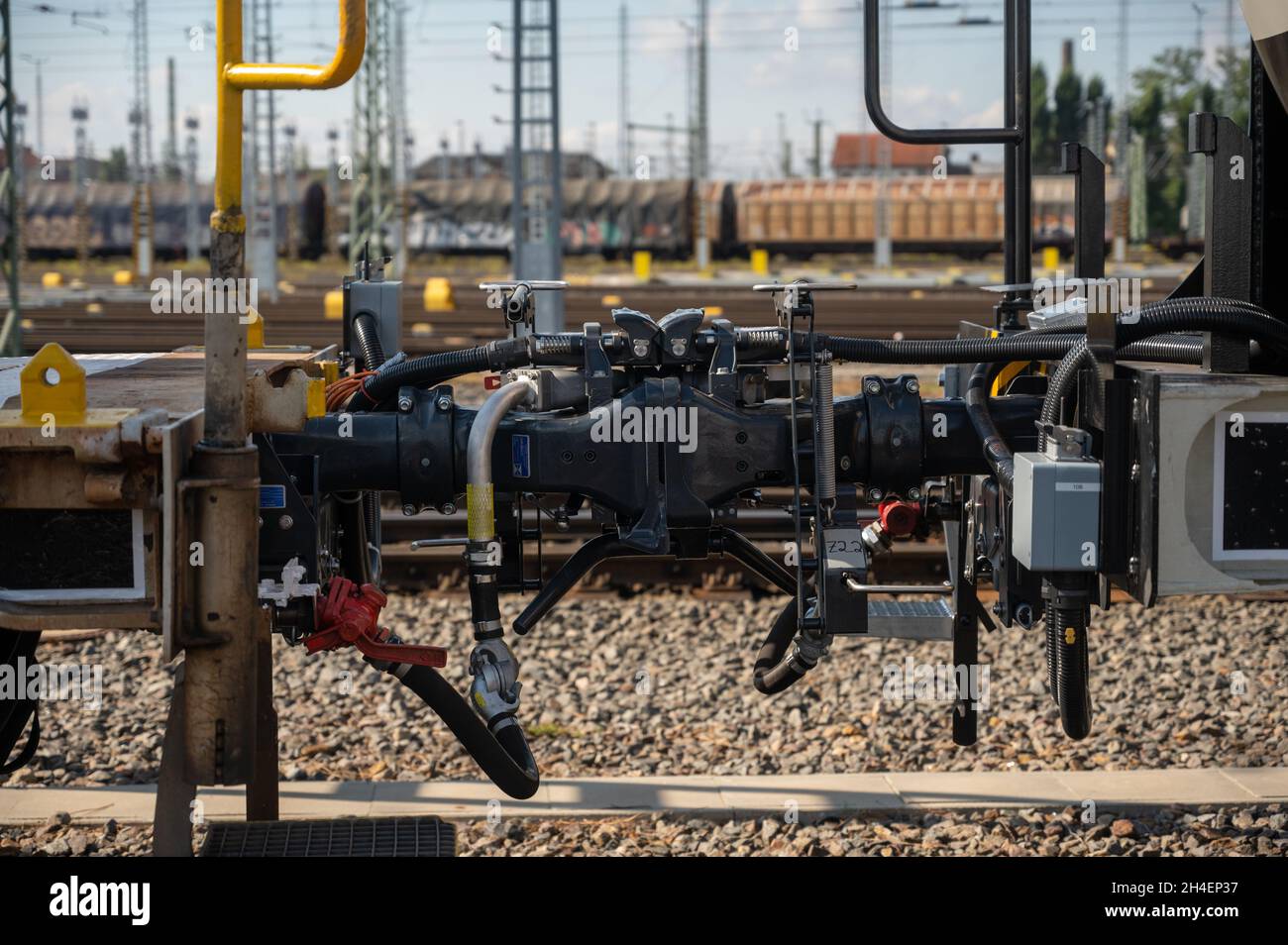 Halle, Germany. 29th Sep, 2021. A presentation of the Digital Automatic ...