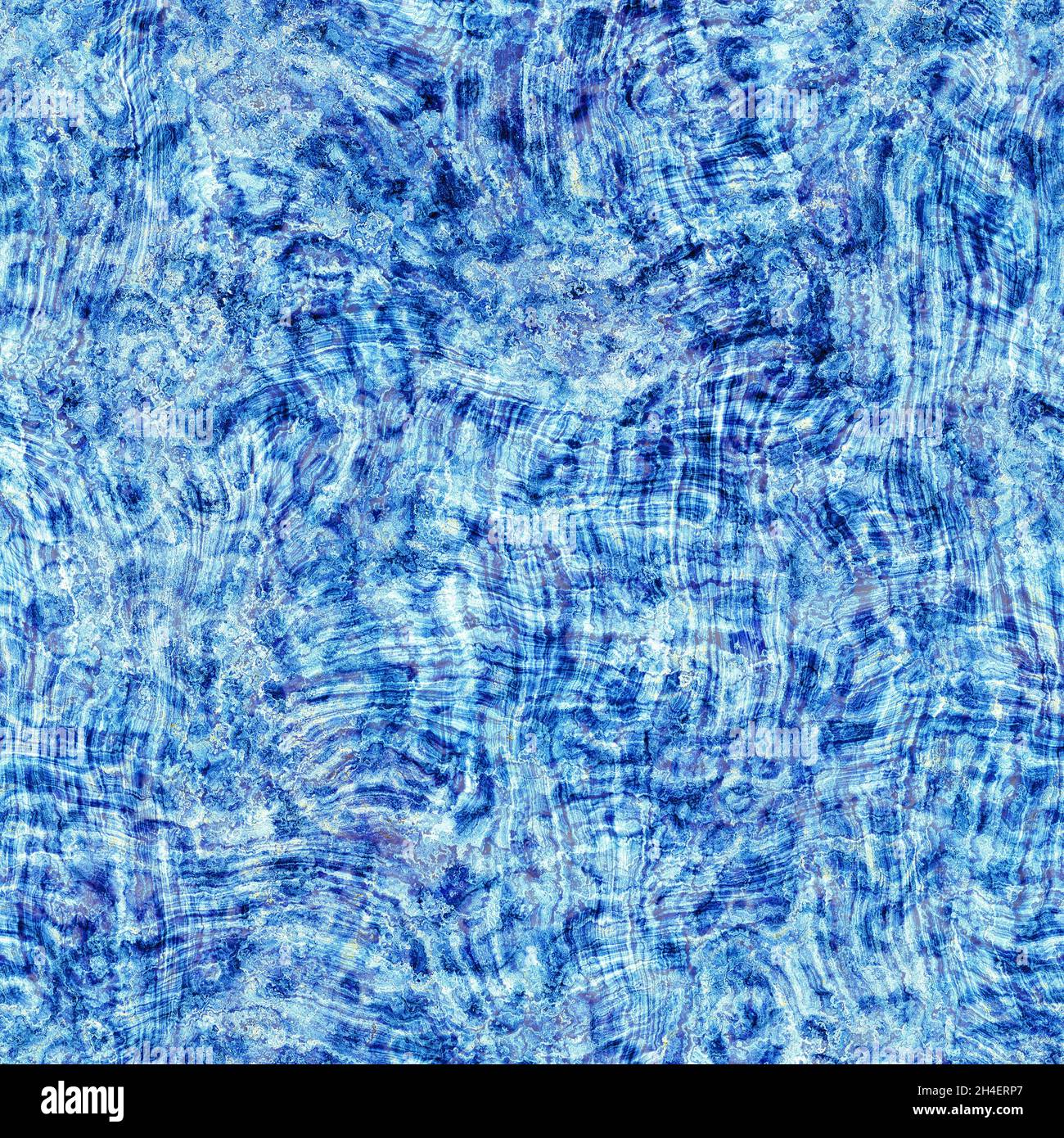 Seamless indigo block print texture on navy blue woven effect ...