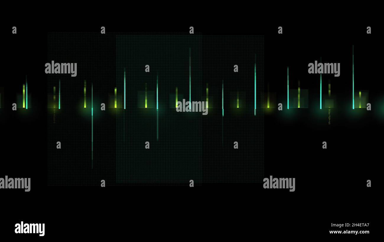 3d illustration - Hypnotic grid of lines creates geometric patterns ...