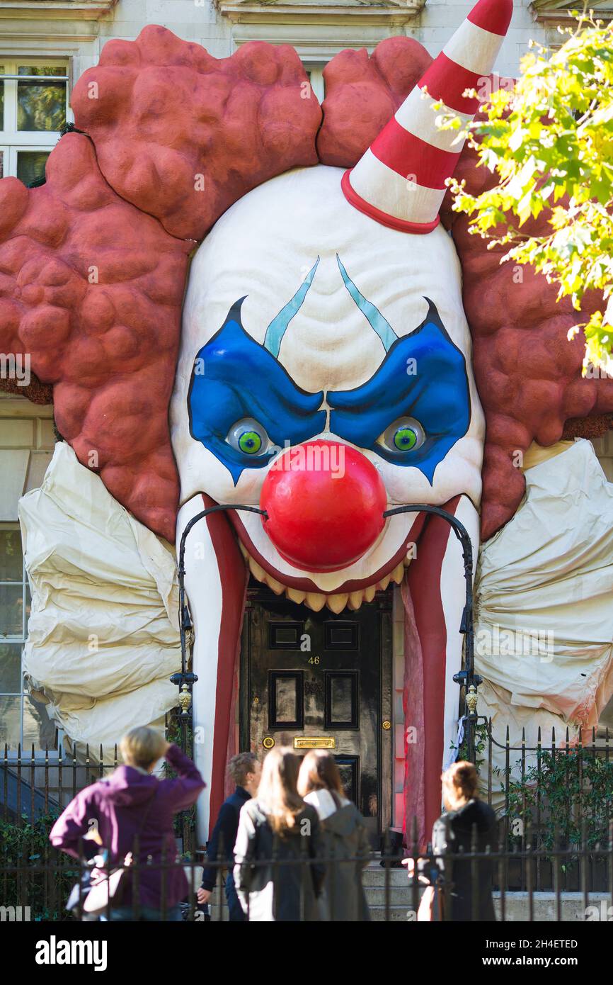 People take photographs of the exterior of Annabel’s private members ...