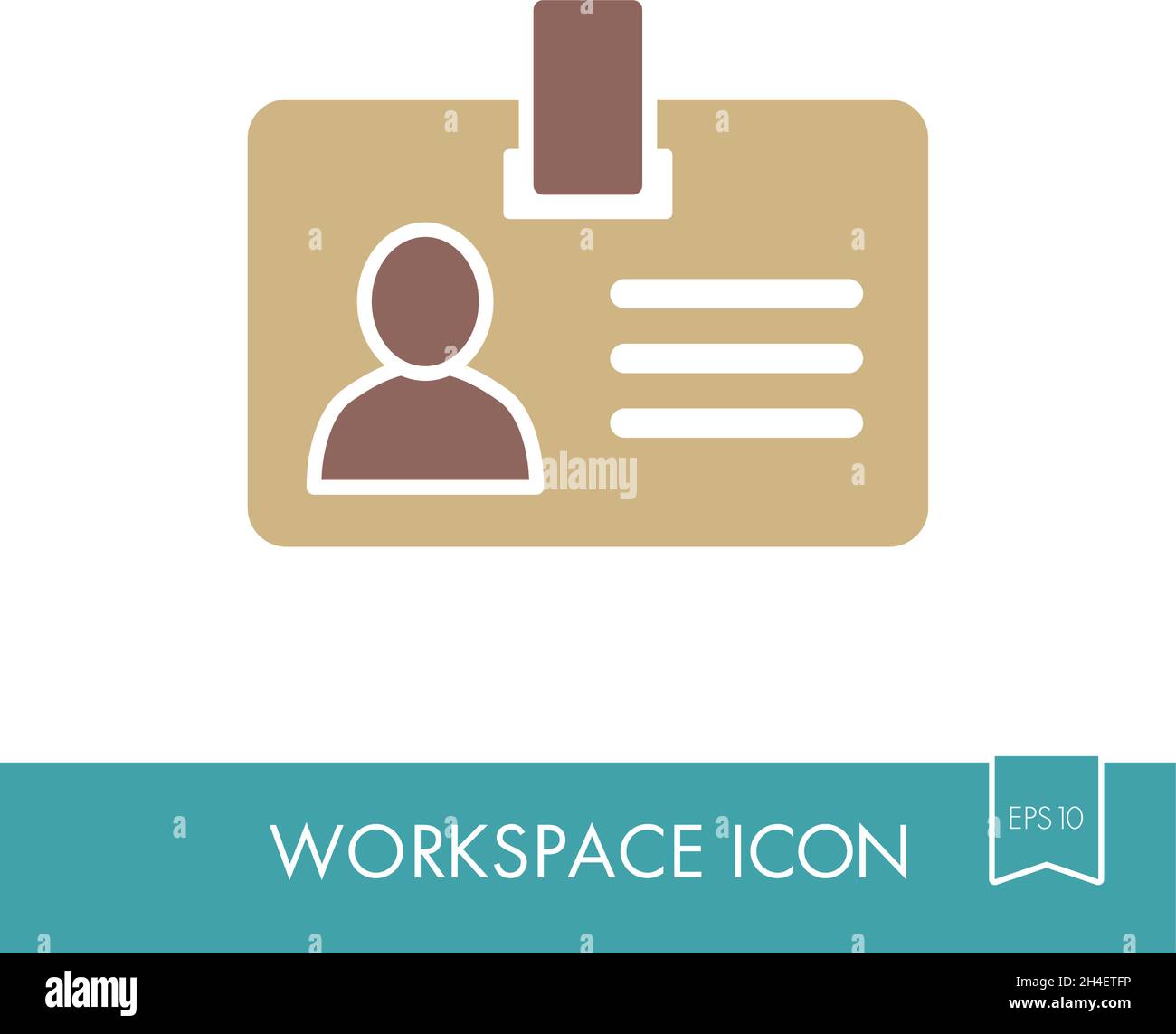 Badge outline icon. Workspace sign. Graph symbol for your web site ...